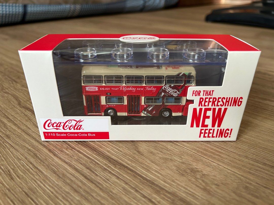 Tiny HK 1:110 Coca Cola Bus, Hobbies & Toys, Toys & Games on Carousell