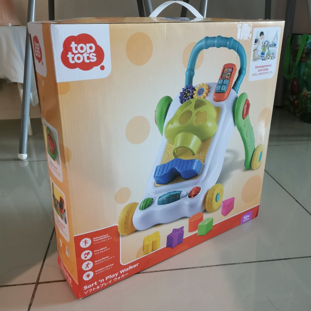 Top Tots Sort N Play Walker (For Age 1+), Babies & Kids, Infant ...