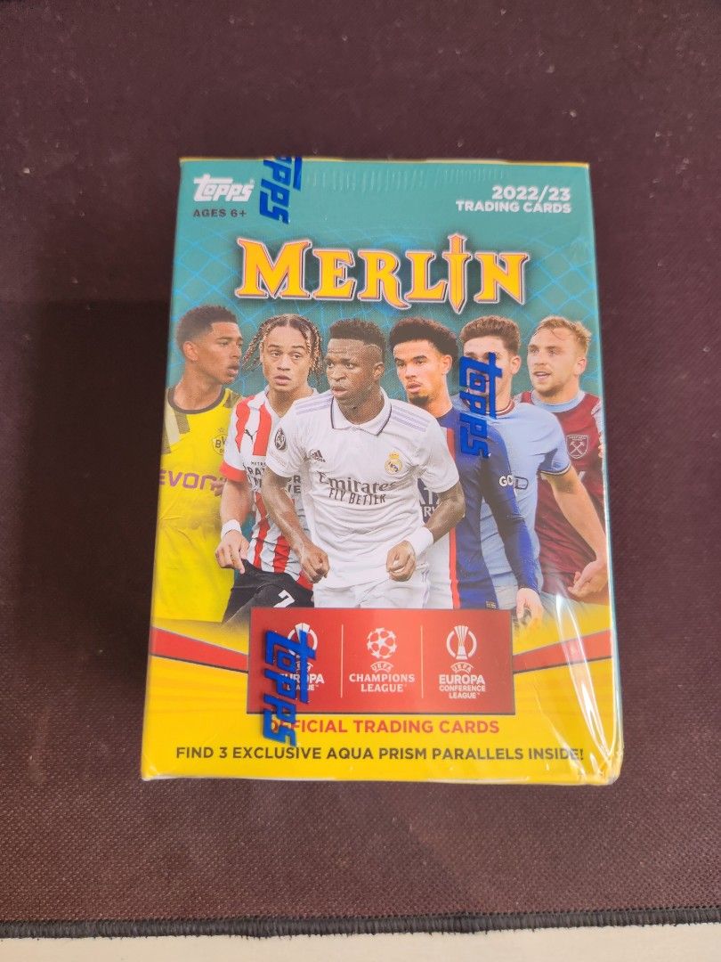 Topps Merlin UEFA Club Competition Blaster Box, Hobbies & Toys, Toys ...