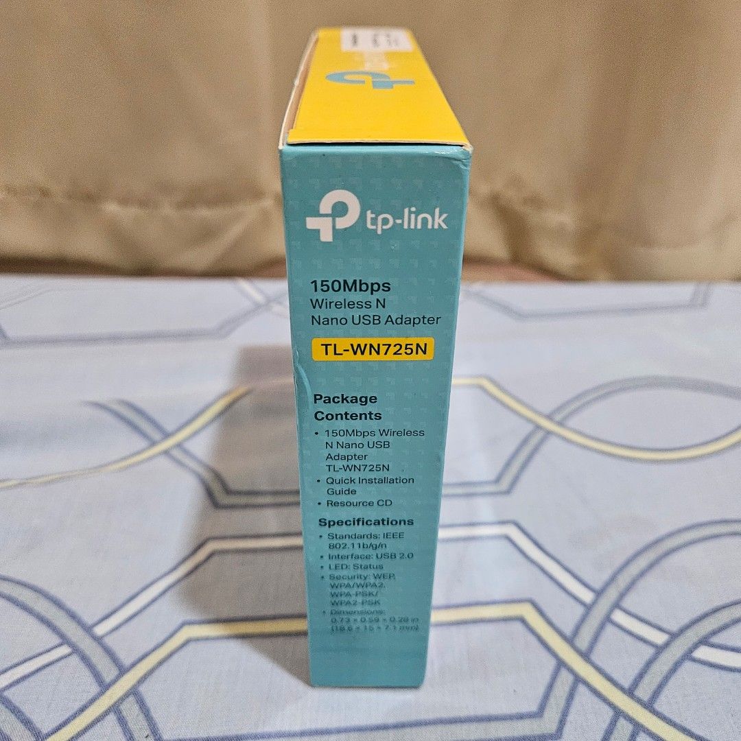 TP-Link TL-WN725N 150Mbps Wireless N Nano USB Adapter, Computers & Tech ...