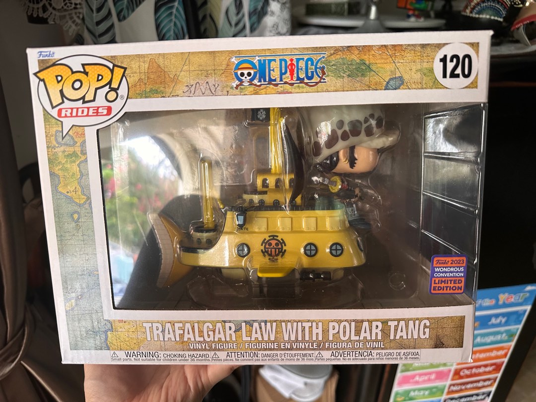 Trafalgar Law with Polar Tang Funko Pop Ride - One Piece, Hobbies ...