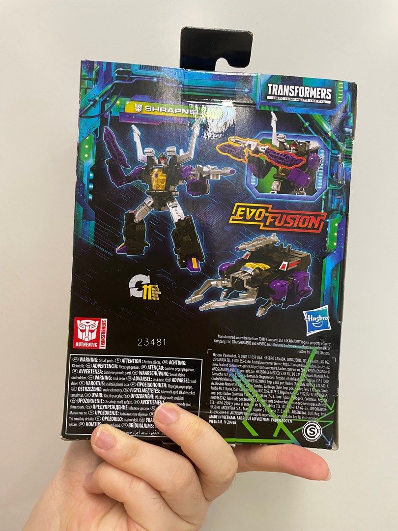Transformers Legacy Shrapnel and Bombshell, Hobbies & Toys, Toys ...