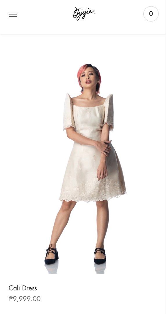 Tygie Cali Filipiniana dress UK 8, Women's Fashion, Dresses & Sets ...