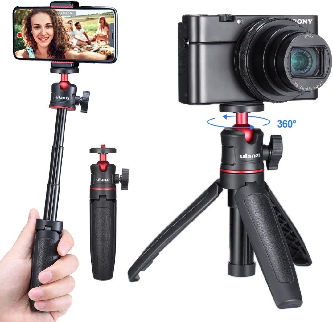 ULANZI MT-08 Extension Pole Tripod, Photography, Photography ...