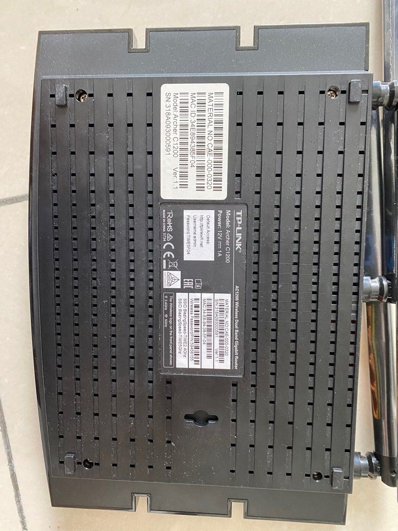 Unifi Router and Times Modem, Computers & Tech, Parts & Accessories ...