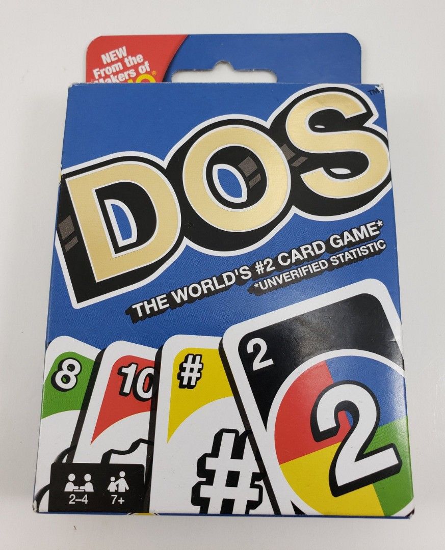 Uno Dos Card Game, Hobbies & Toys, Toys & Games on Carousell