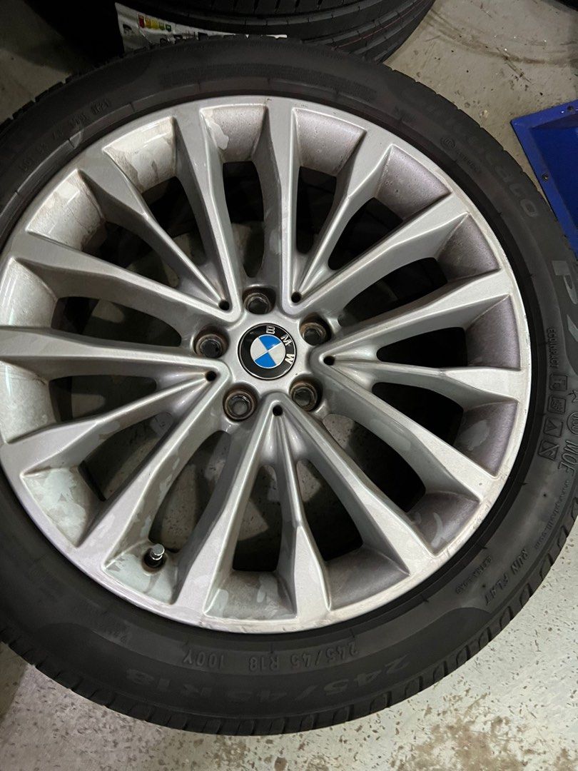 USED BMW 18 inch RIM, Car Accessories, Tyres & Rims on Carousell