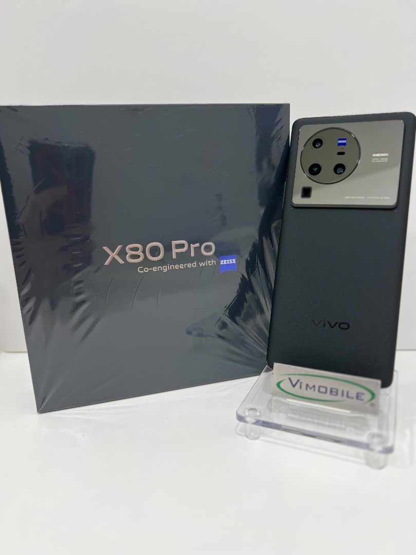 Used Vivo X80 Pro 5G 12/256GB Cosmic Black [Local Vivo warranty till ...