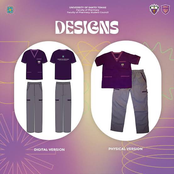 UST FACULTY OF PHARMACY SCRUBS/TYPE B, Women's Fashion, Tops, Others ...