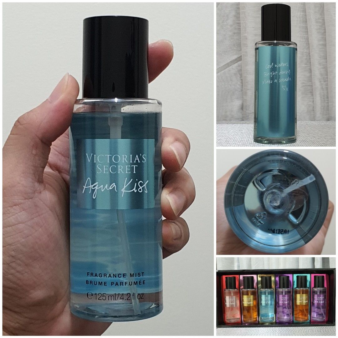 Victoria's Secret Aqua Kiss Fragrance Mist (125 ml), Beauty & Personal Care, Fragrance ...