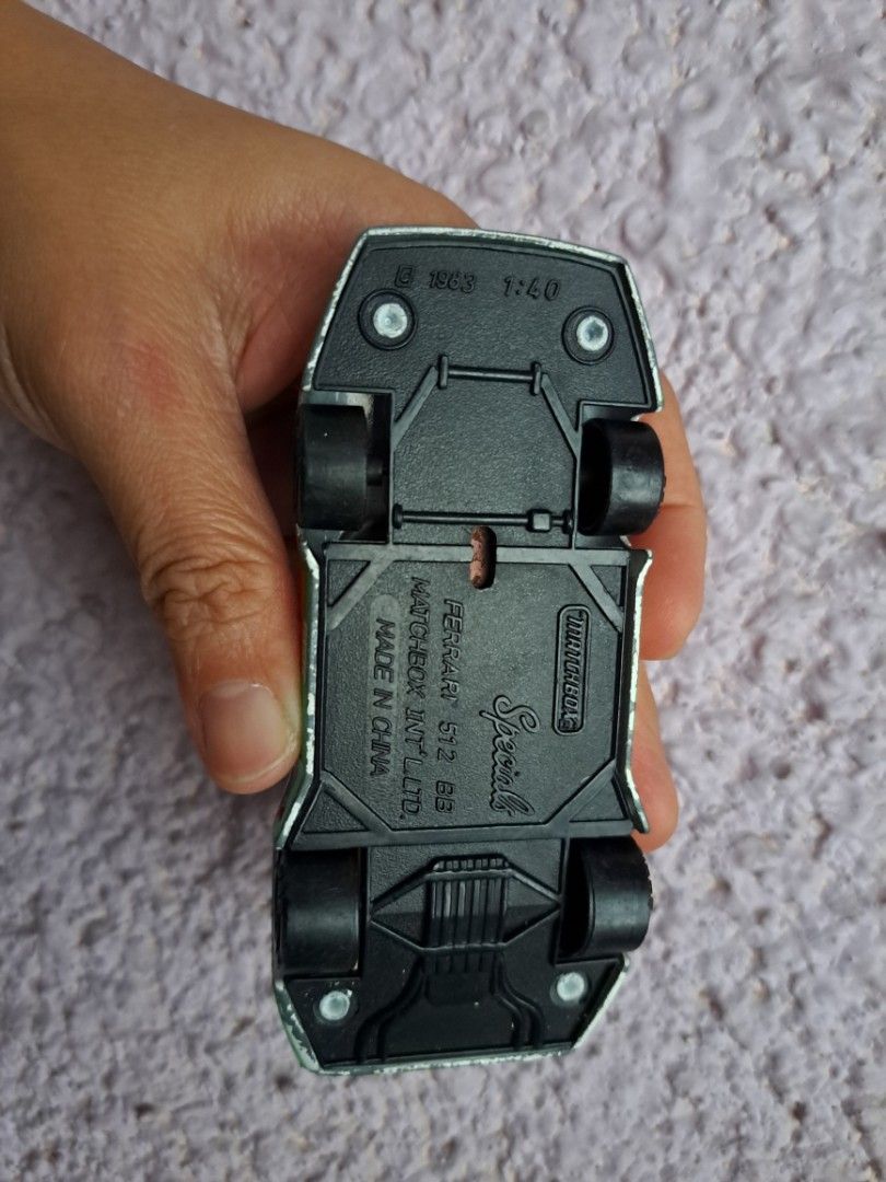 Vintage 1983 MATCHBOX SPECIALS FERRARI 512 BB 1:40 Scale, Hobbies ...