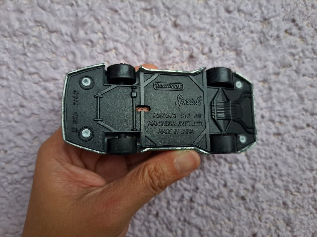 Vintage 1983 MATCHBOX SPECIALS FERRARI 512 BB 1:40 Scale, Hobbies ...