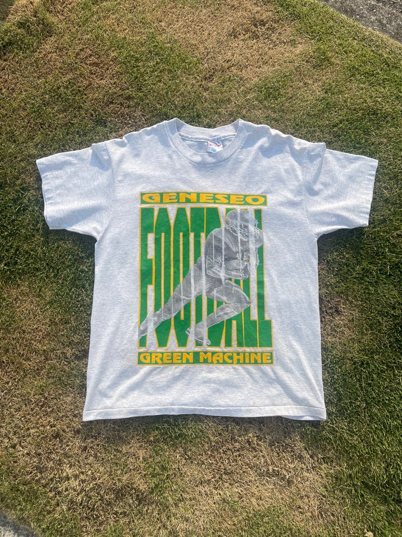 Vintage 1994 Geneseo Football Green Machine Tee, Men's Fashion, Tops ...