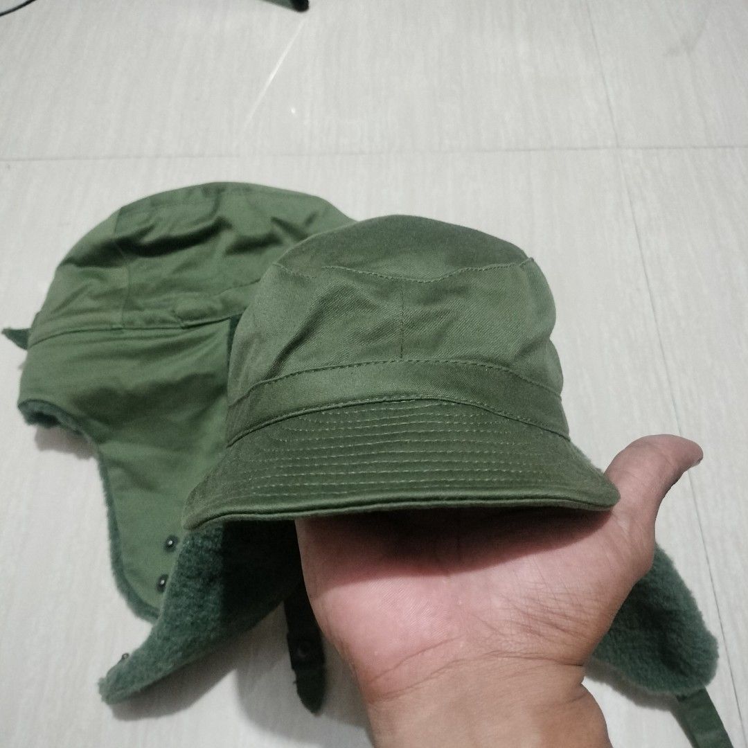 vintage 60s-70s swedish army cold weather cap, Men's Fashion, Watches ...