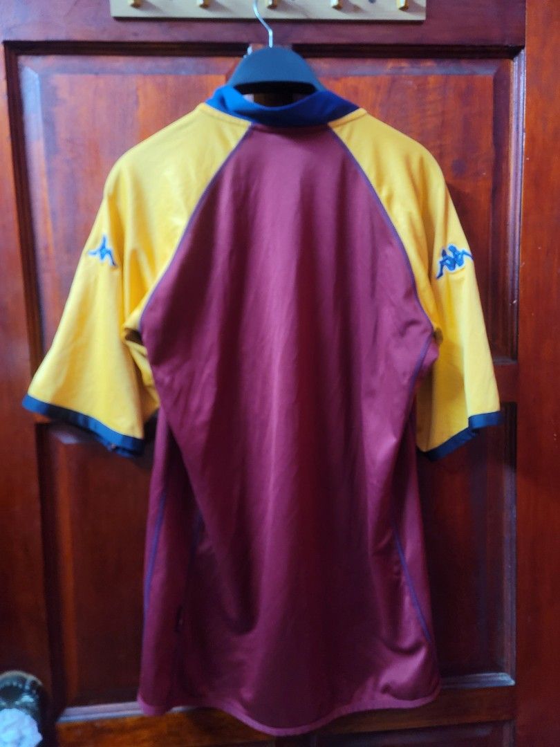 Vintage As roma 2002-2003 jersey kappa, Men's Fashion, Tops & Sets ...