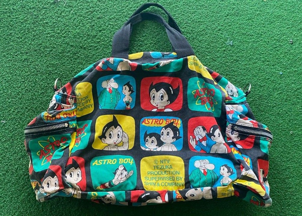 Vintage Astro Boy Tezuka Foldable Travel Bag, Men's Fashion, Bags ...