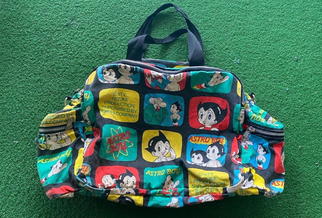Vintage Astro Boy Tezuka Foldable Travel Bag, Men's Fashion, Bags ...