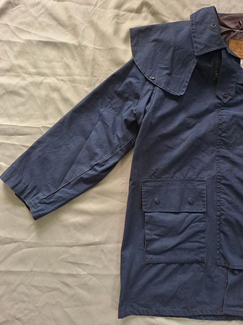 Vintage Morrisons Australia Oilskin Wax Riding Stockman Duster Coat ...