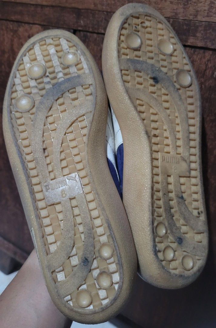 vintage puma blue star 80s, Men's Fashion, Footwear, Sneakers on Carousell
