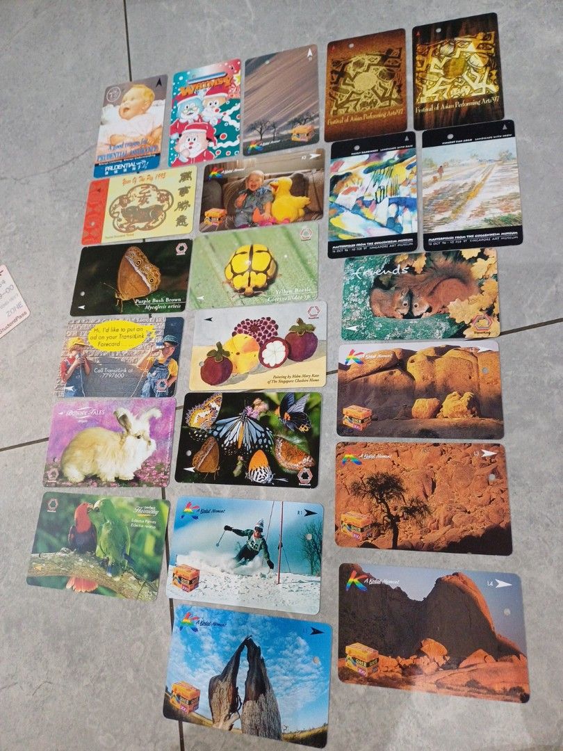 vintage smrt transitlink farecard mrt bus card, Hobbies & Toys ...