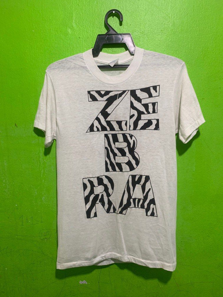 VINTAGE ZEBRA ( BAND ), Men's Fashion, Tops & Sets, Tshirts & Polo ...