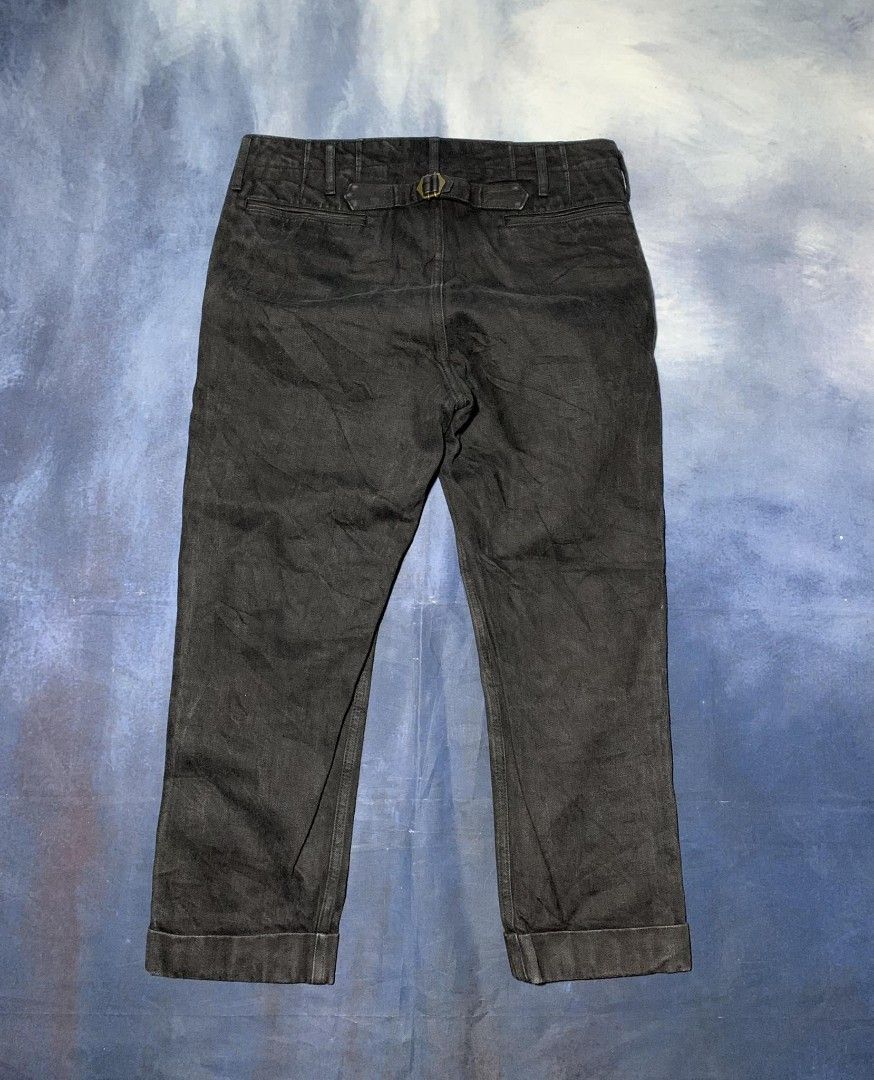 Visvim High Water Pants, Men's Fashion, Bottoms, Jeans on Carousell