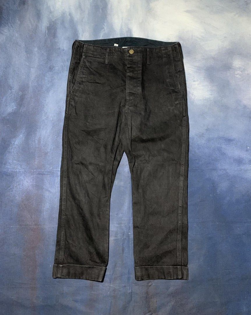 Visvim High Water Pants, Men's Fashion, Bottoms, Jeans on Carousell