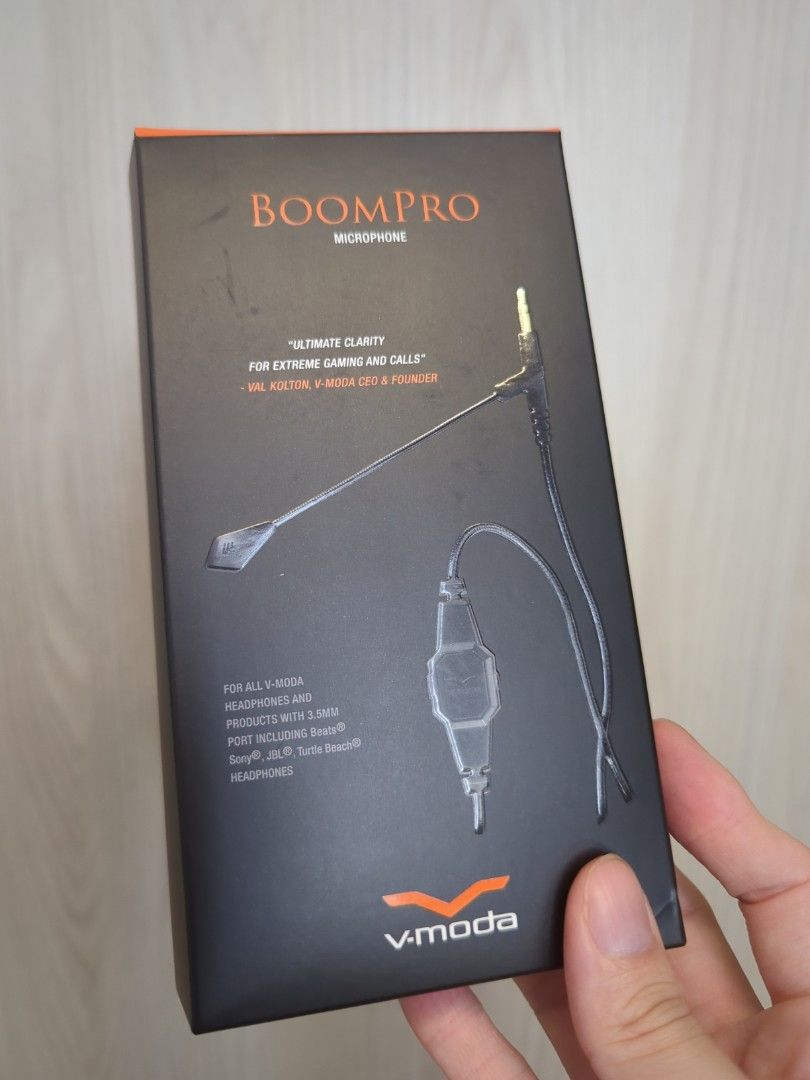 V-moda Boompro Mic, Audio, Headphones & Headsets on Carousell