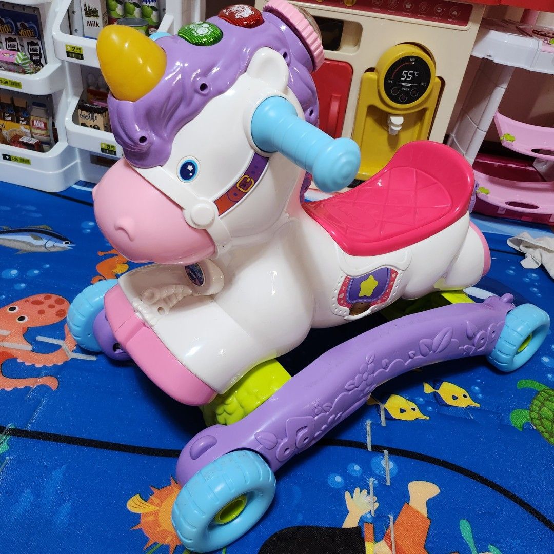 Vtech 2in1 car and rocking horse, Hobbies & Toys, Toys & Games on Carousell