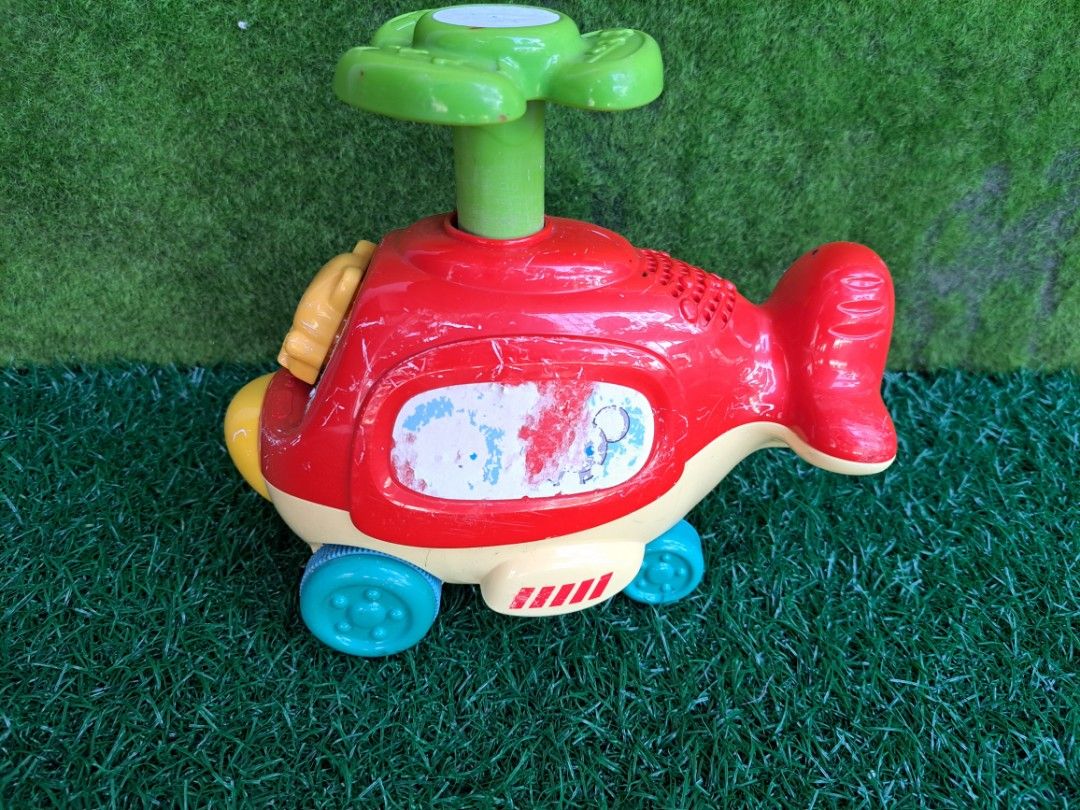 Vtech Push and Spin Helicopter Baby Toy, Babies & Kids, Infant Playtime ...