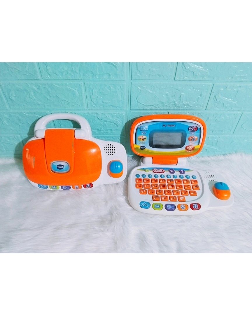 Vtech Tote and Go Laptop, Babies & Kids, Infant Playtime on Carousell