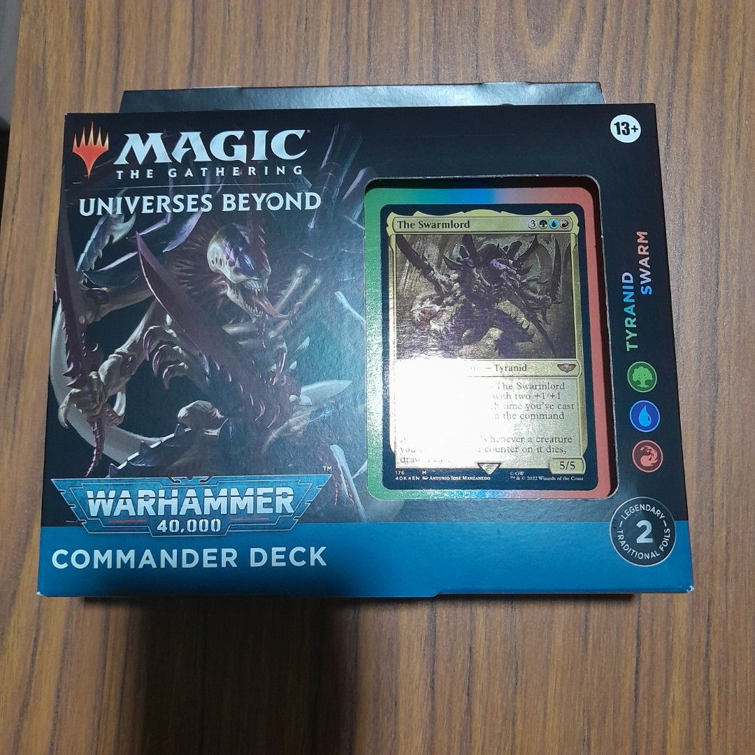 Warhammer 40k 40000 Commander Precon Tyranid Swarm Sealed MTG, Hobbies ...