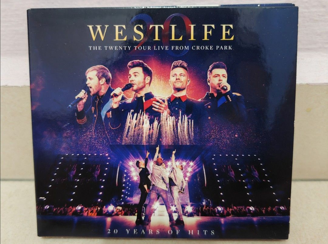 Westlife - The Twenty Tour Live From Croke Park (DVD+CD), Hobbies ...