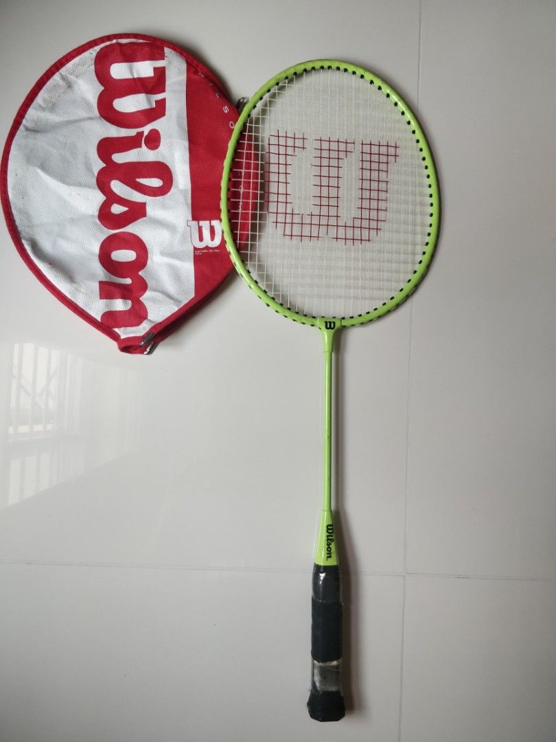 Wilson brand Badminton Racket, Sports Equipment, Sports & Games, Racket ...