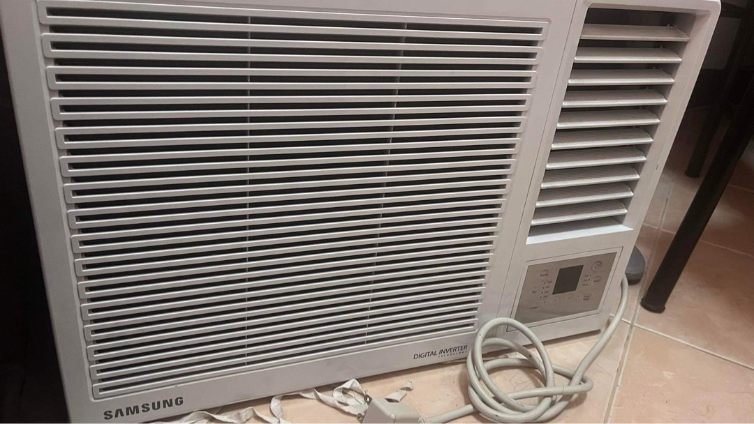 Window type inverter airconditioner, TV & Home Appliances, Air ...