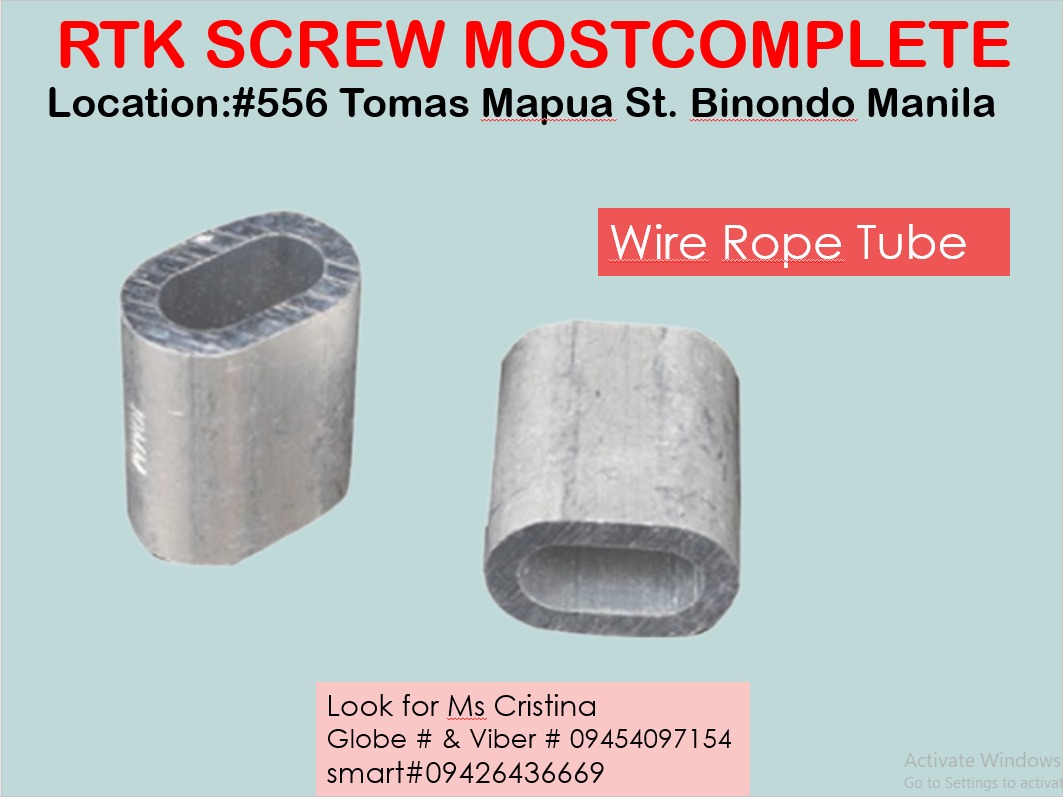 Wire Rope Tube, Commercial & Industrial, Construction Tools & Equipment ...