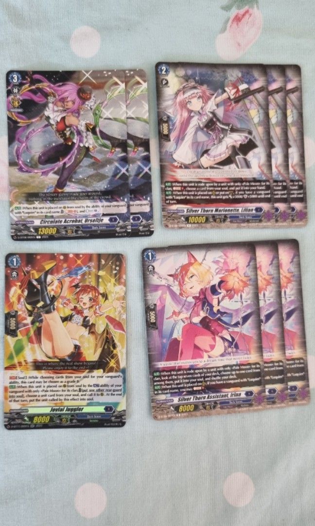WTS/WTT Cardfight Vanguard willDress EN D series Dark States Luquier ...