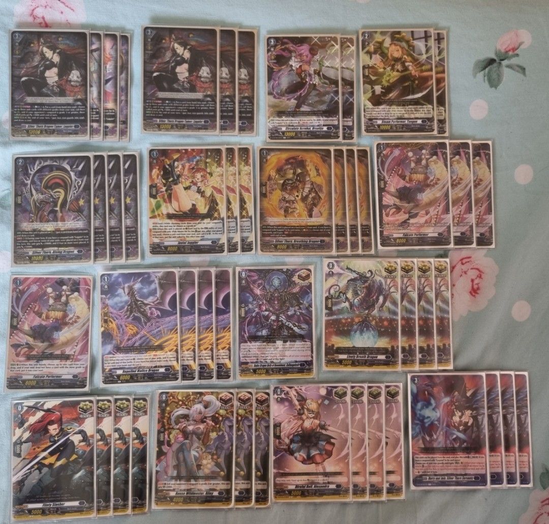 WTS/WTT Cardfight Vanguard willDress EN D series Dark States Luquier ...