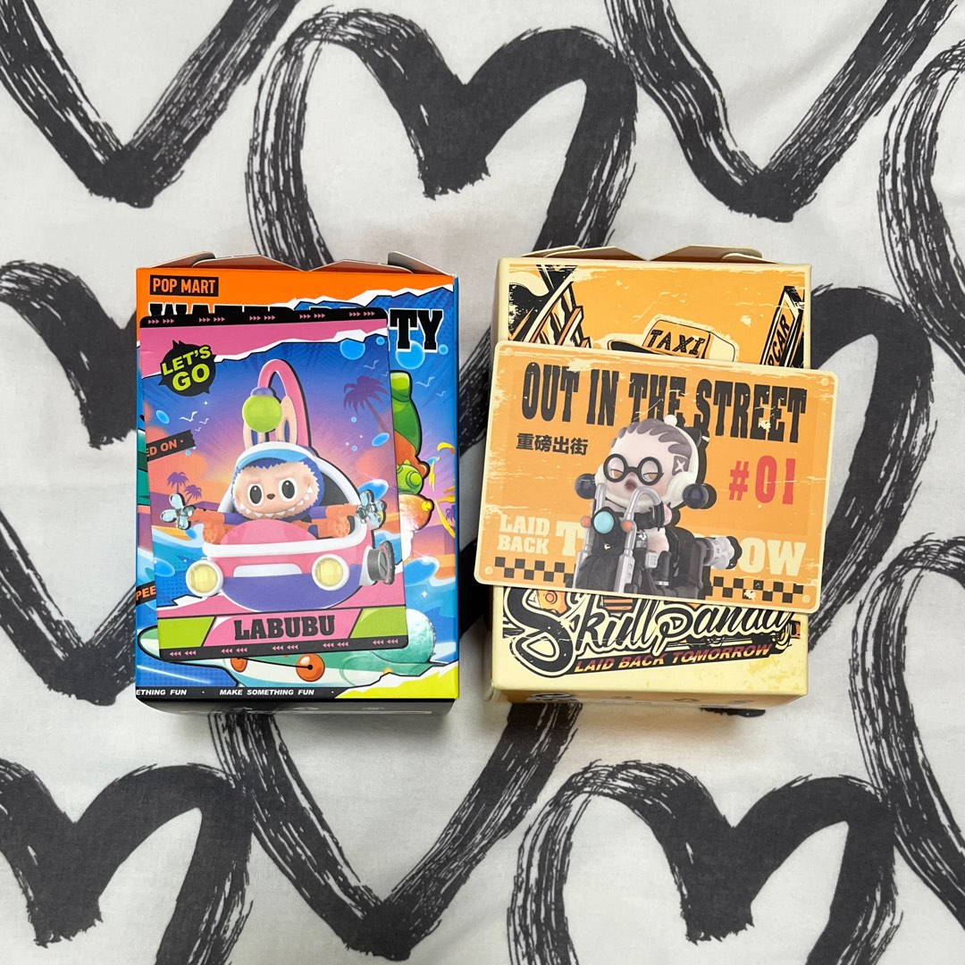 WTS Popmart Water party & SP Laid back series, Hobbies & Toys, Toys ...