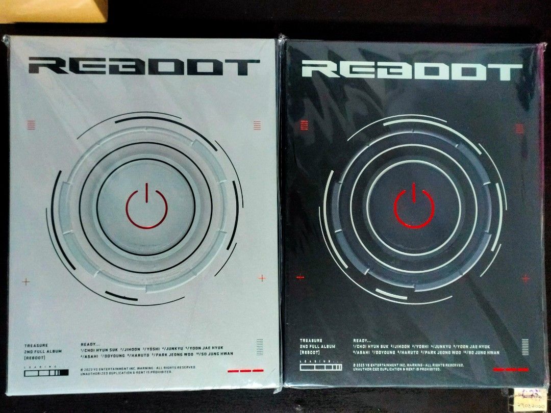 wts unsealed treasure reboot photobook ver, Hobbies & Toys, Memorabilia & Collectibles, K-Wave ...