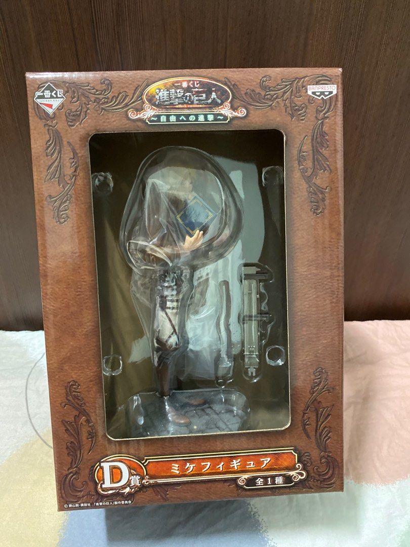 [WTT] Attack on Titan Mike Figurine, Hobbies & Toys, Toys & Games on ...