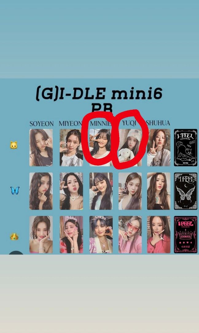 WTT GIDLE shuhua I FEEL PC, Hobbies & Toys, Memorabilia & Collectibles, K-Wave on Carousell