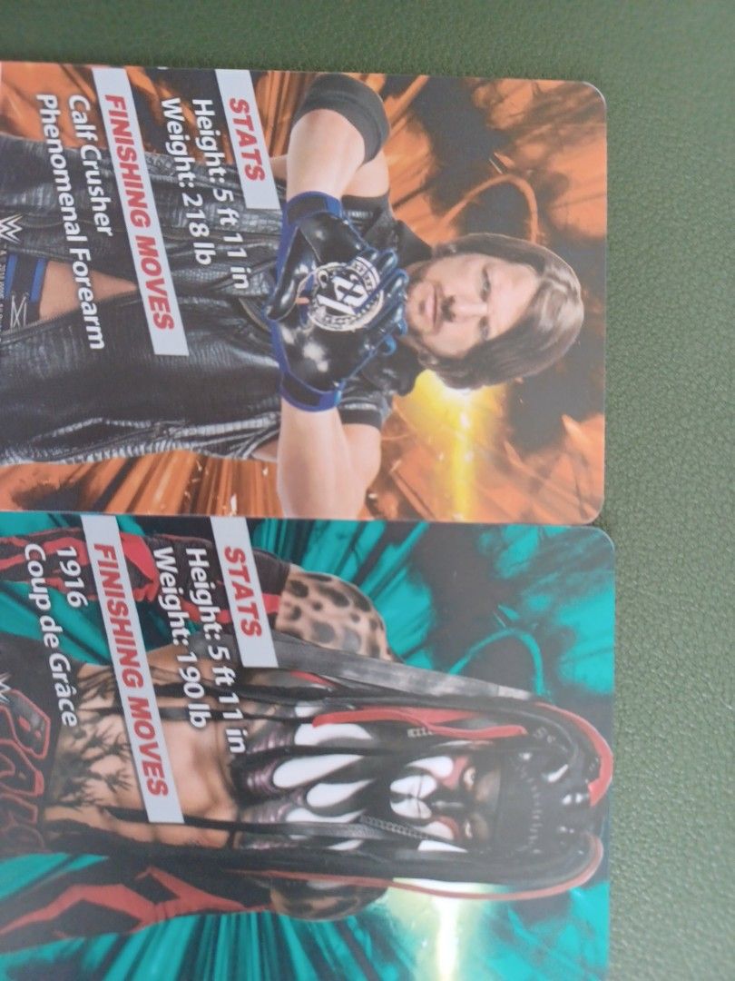 wwe cards, Hobbies & Toys, Toys & Games on Carousell