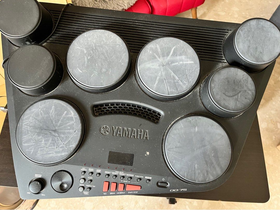 Yamaha electronic drum, Hobbies & Toys, Music & Media, Musical Instruments on Carousell