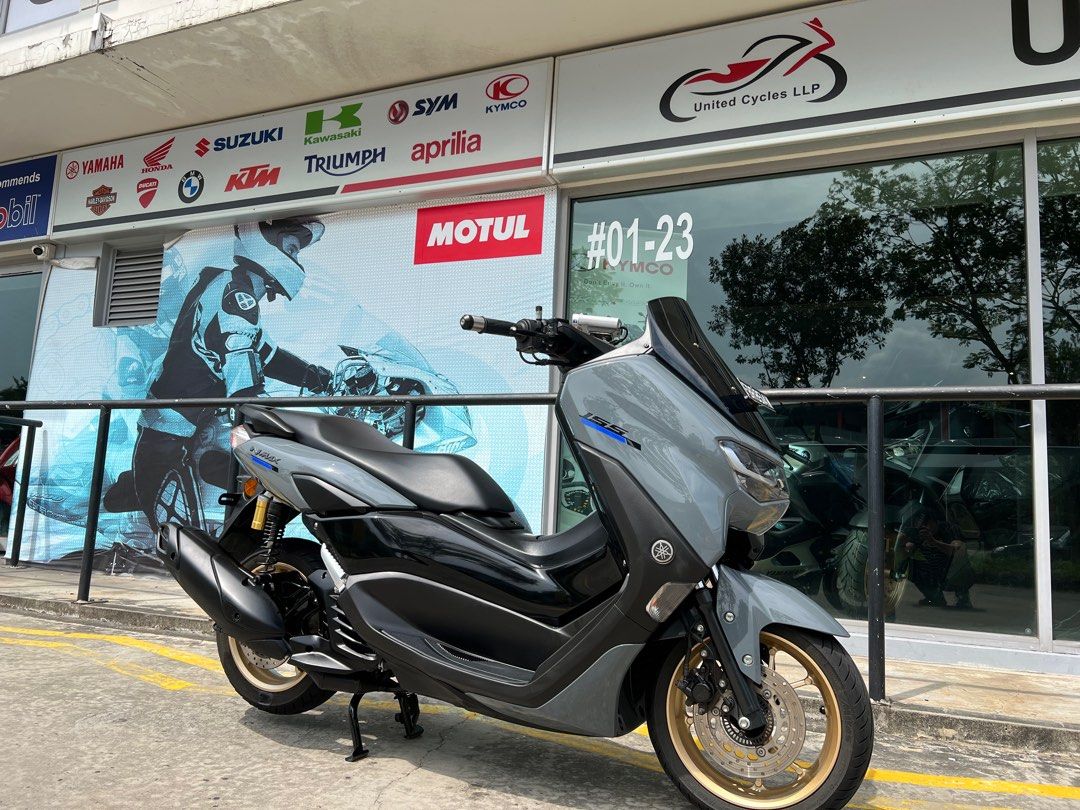Yamaha Nmax155 V2, Motorcycles, Motorcycles for Sale, Class 2B on Carousell