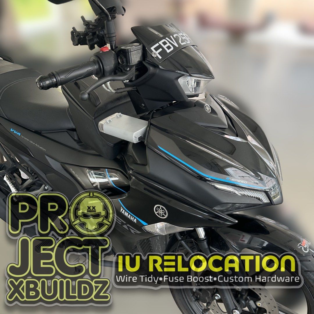 Yamaha Y16 IU Relocation, Motorcycles, Motorcycle Accessories on Carousell