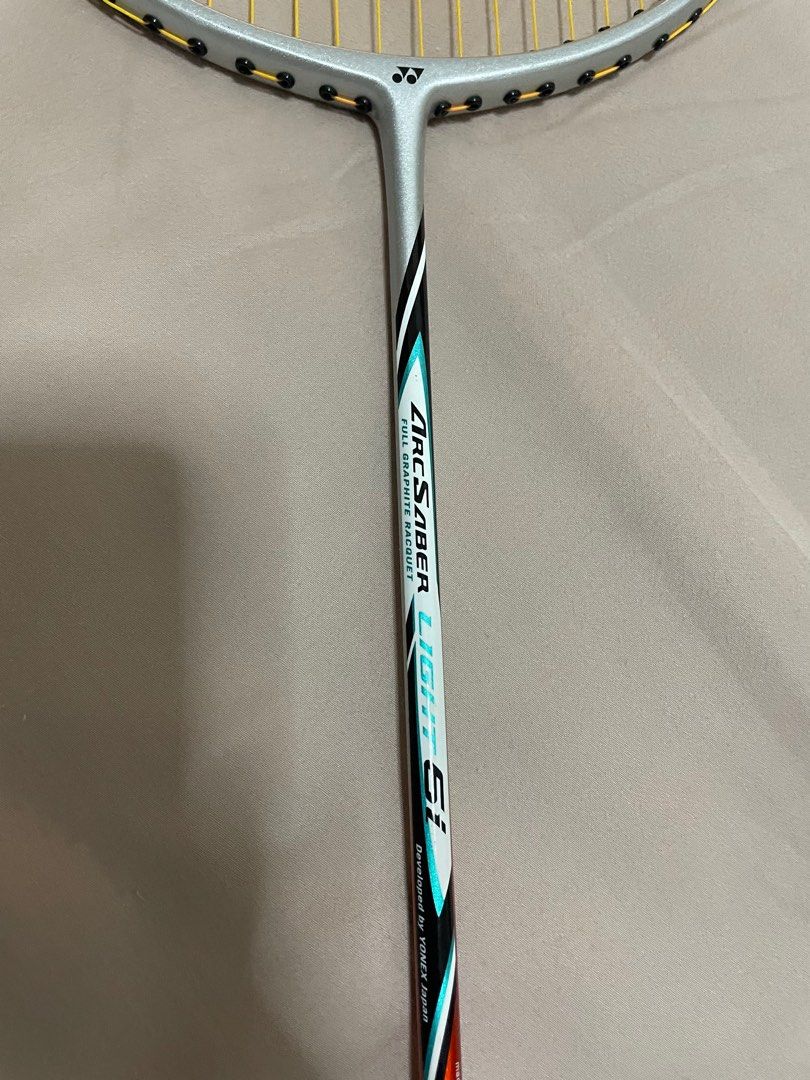Yonex Arcsaber Light 6i 5U ultralight racket, Sports Equipment, Sports ...