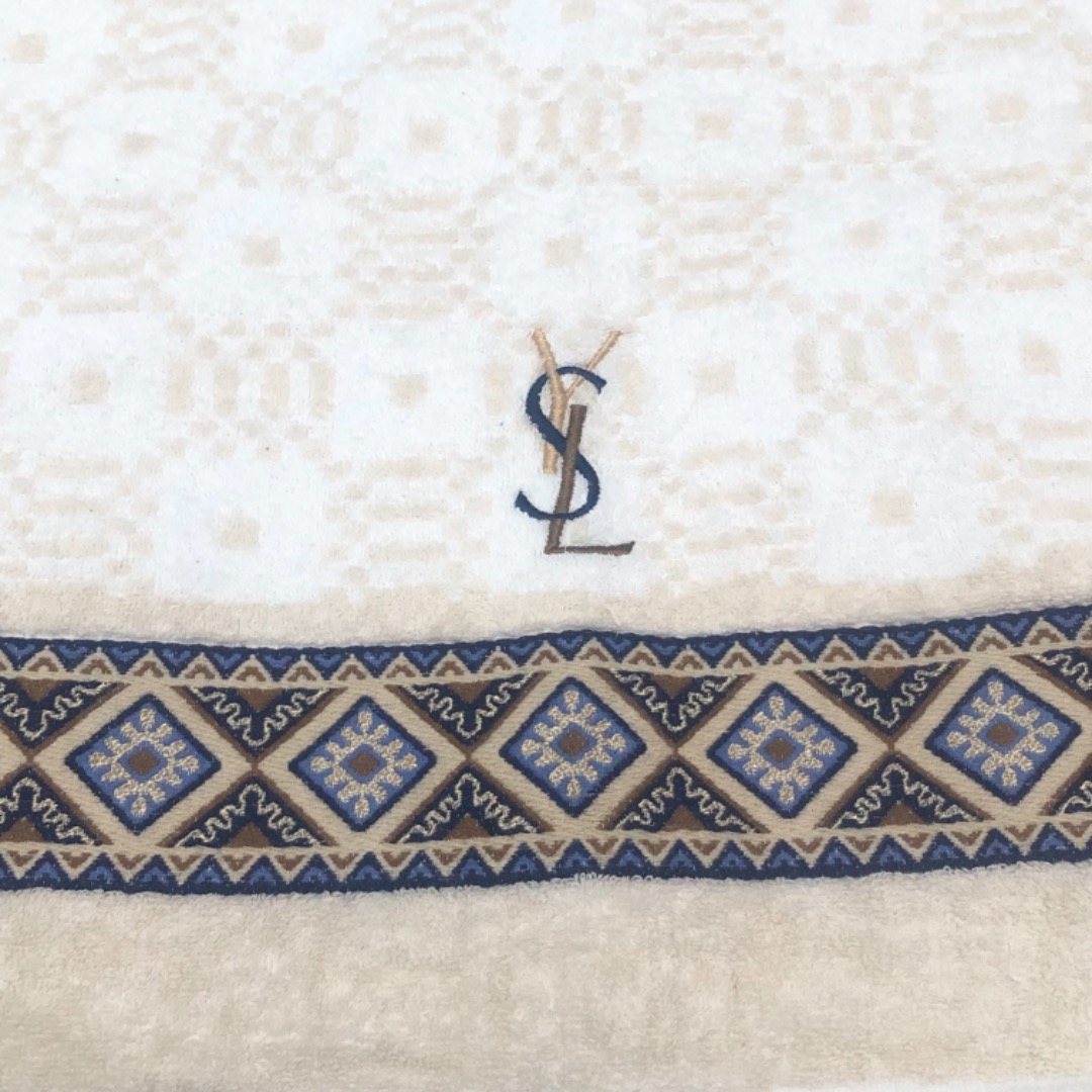 YSL bath towel, Furniture & Home Living, Bedding & Towels on Carousell