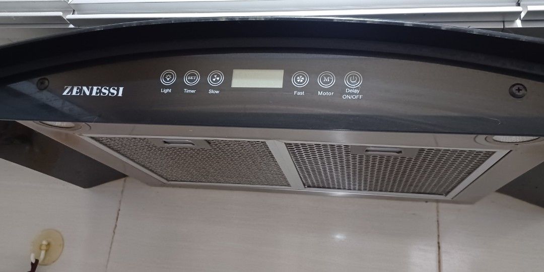 Zenessi Kitchen Hood Cooker without upper glass cover, Furniture & Home ...