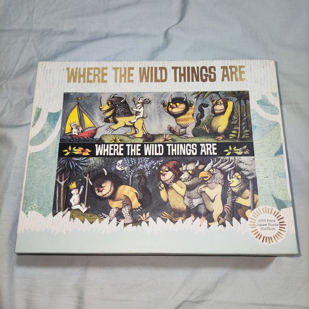 1000pcs Puzzle - Where the Wild Things Are, Hobbies & Toys, Toys ...